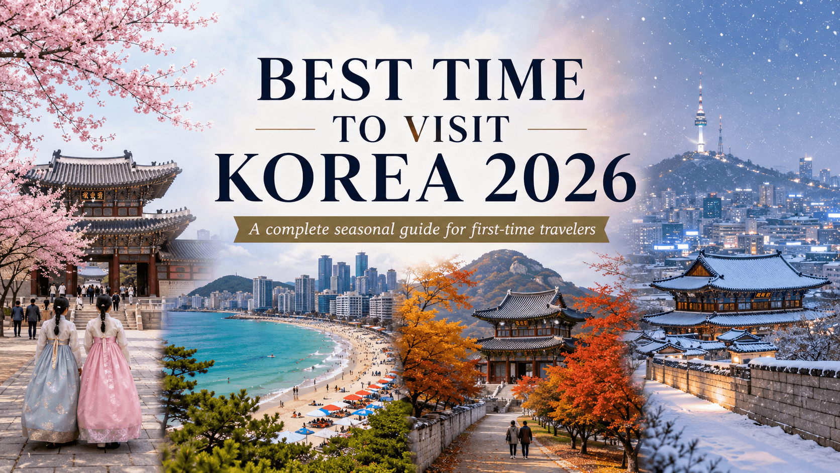 Best Time to Visit South Korea : A Complete Seasonal Guide