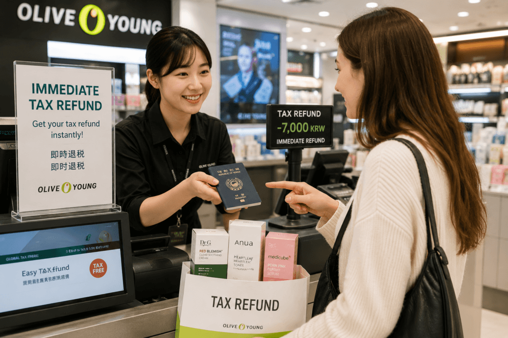 Korea Tax Refund Guide 2026: How Tourists Get VAT Back
